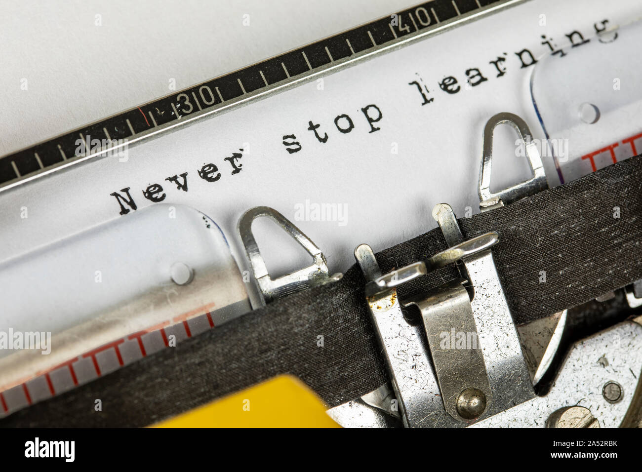 Never stop learning hi-res stock photography and images - Alamy