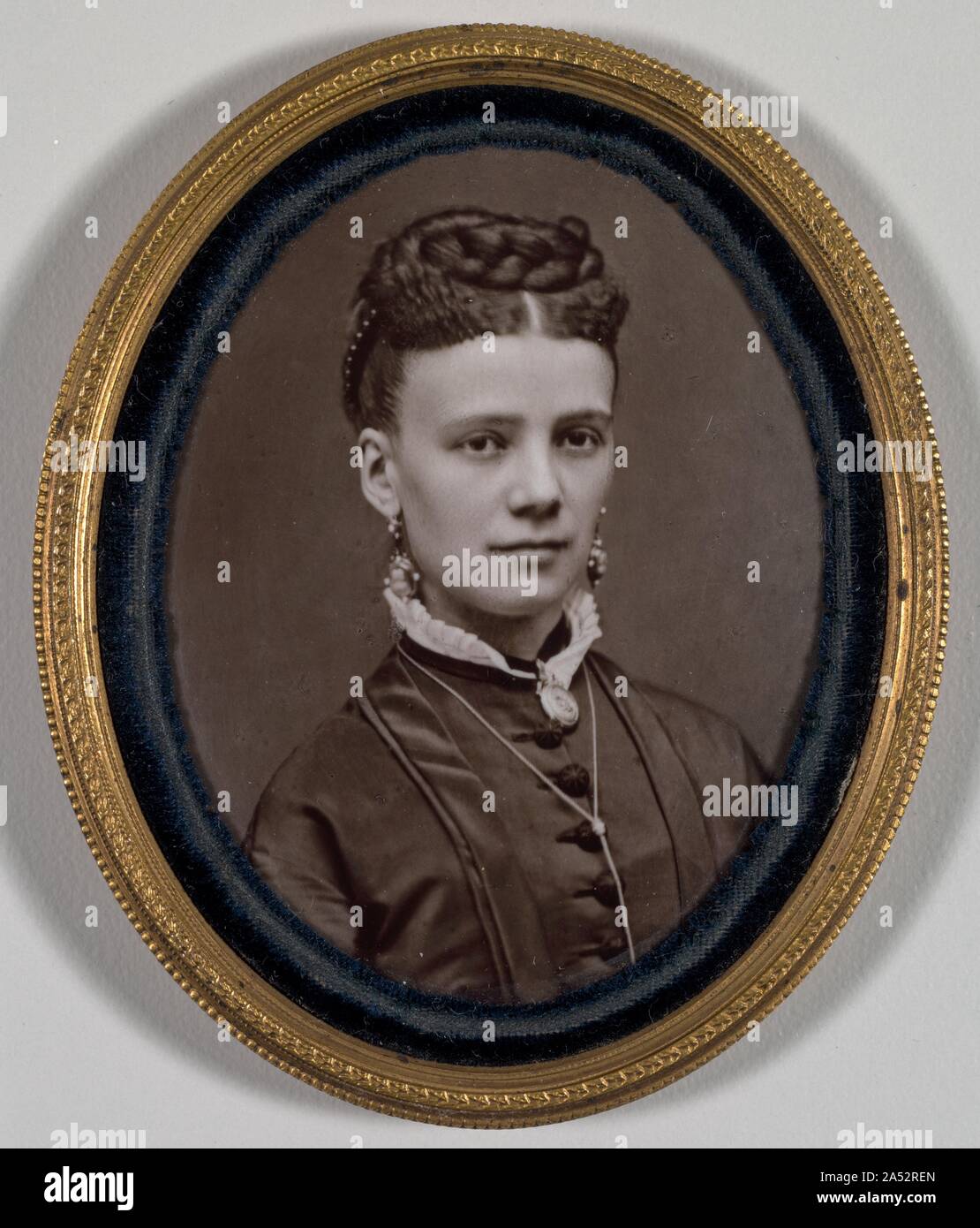 Untitled (Portrait of a Woman), 1879 Stock Photo - Alamy