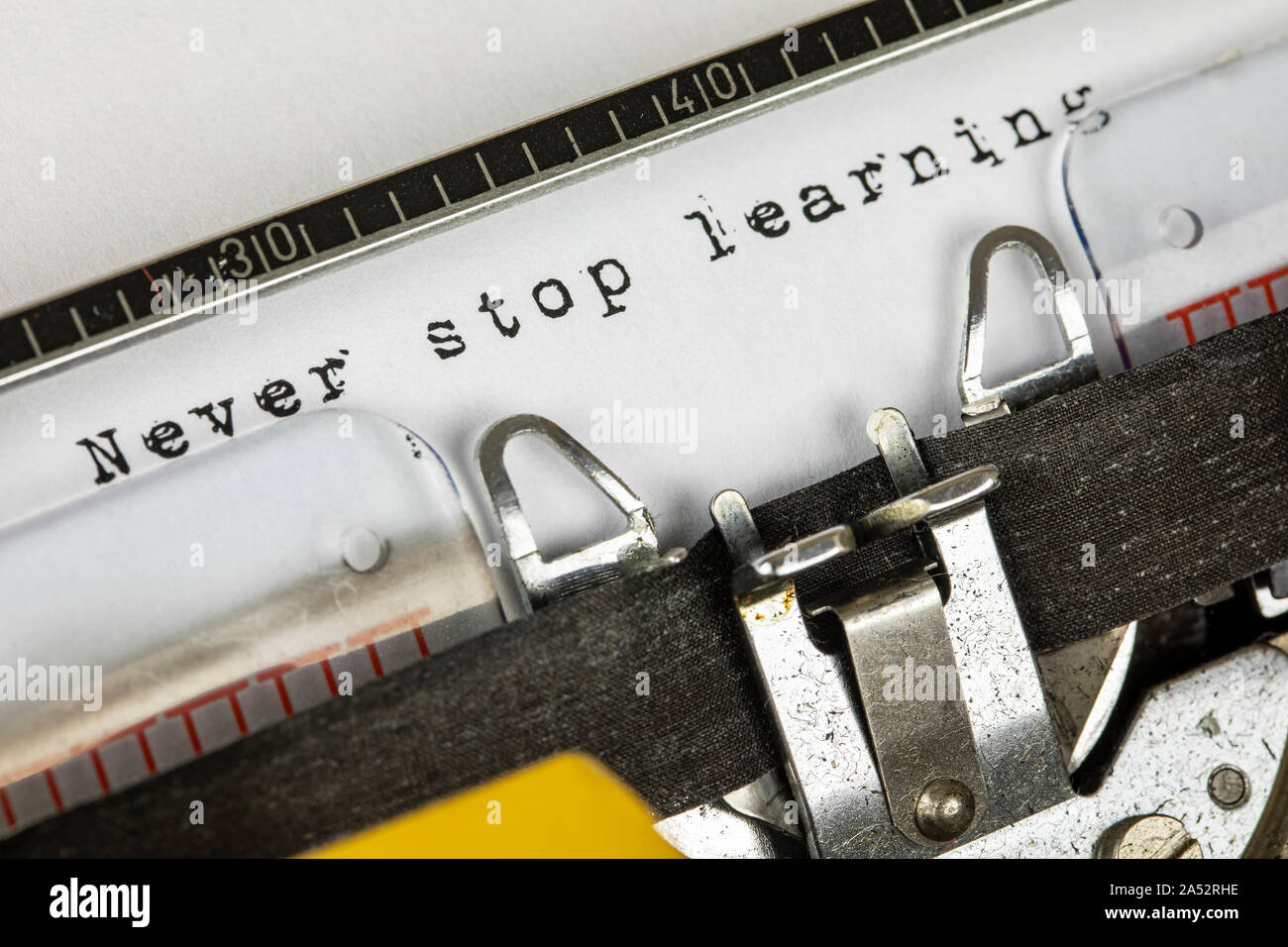 Never stop learning hi-res stock photography and images - Alamy