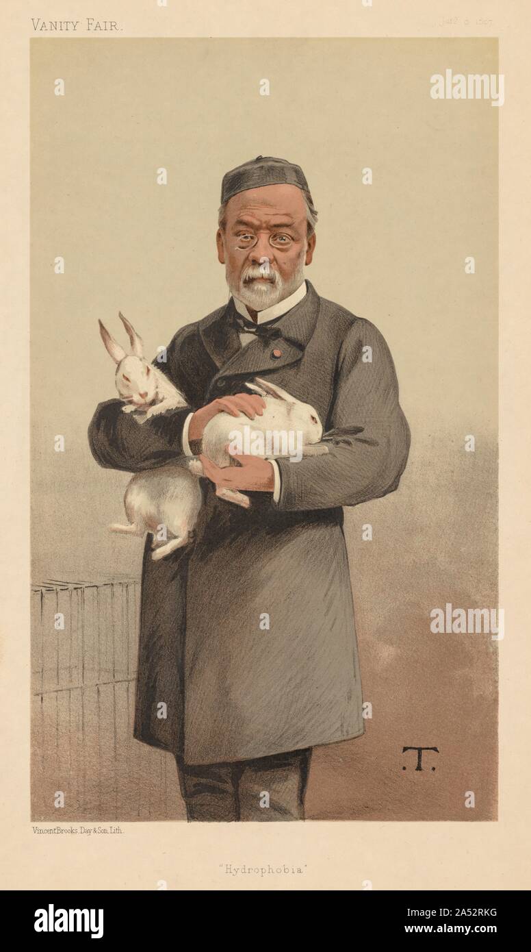 Vanity Fair: "Hydrophobia", 1887 Stock Photo - Alamy