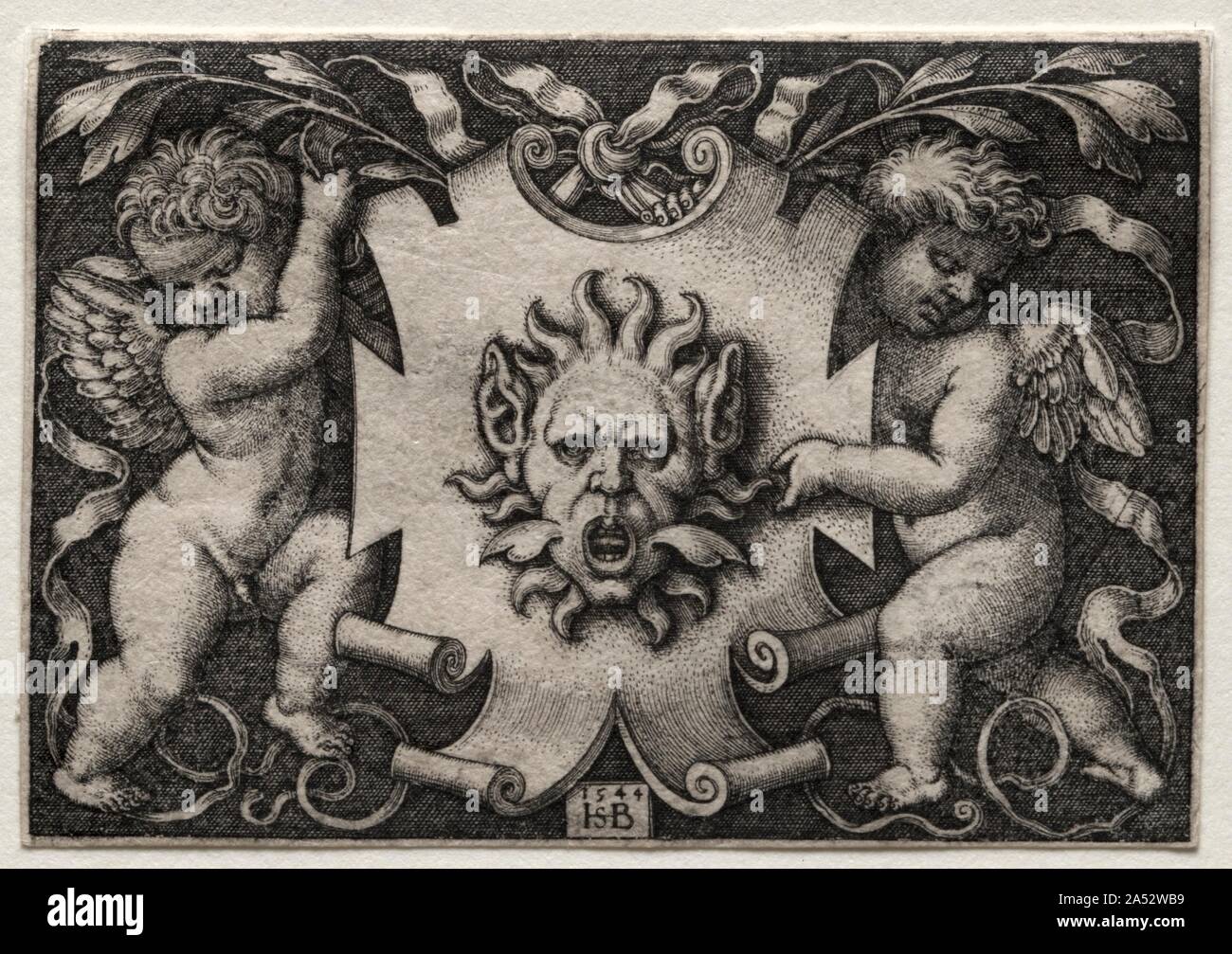 Vignette au mascaron hi-res stock photography and images - Alamy