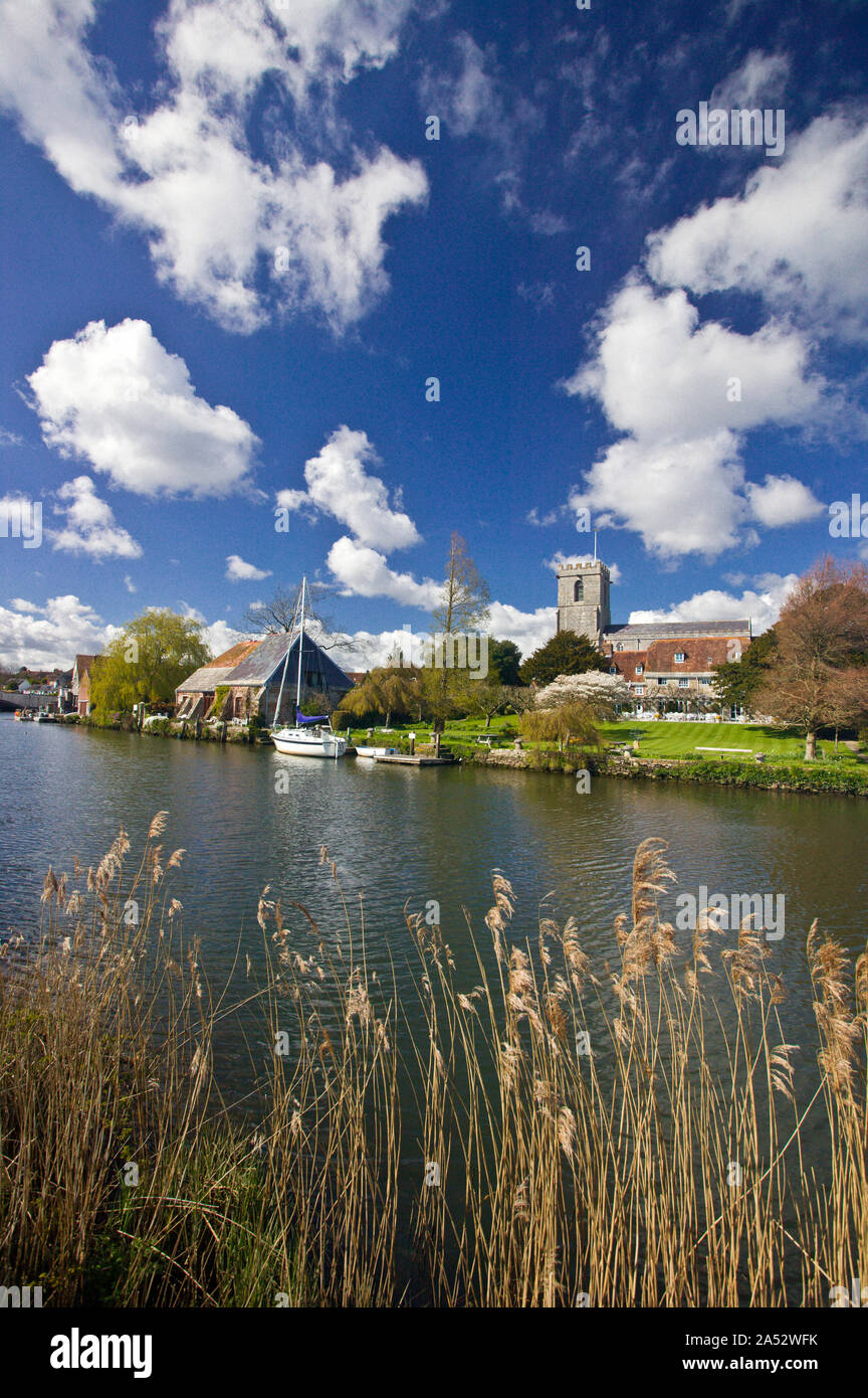The River Frome at Wareham, Dorset, England Stock Photo - Alamy