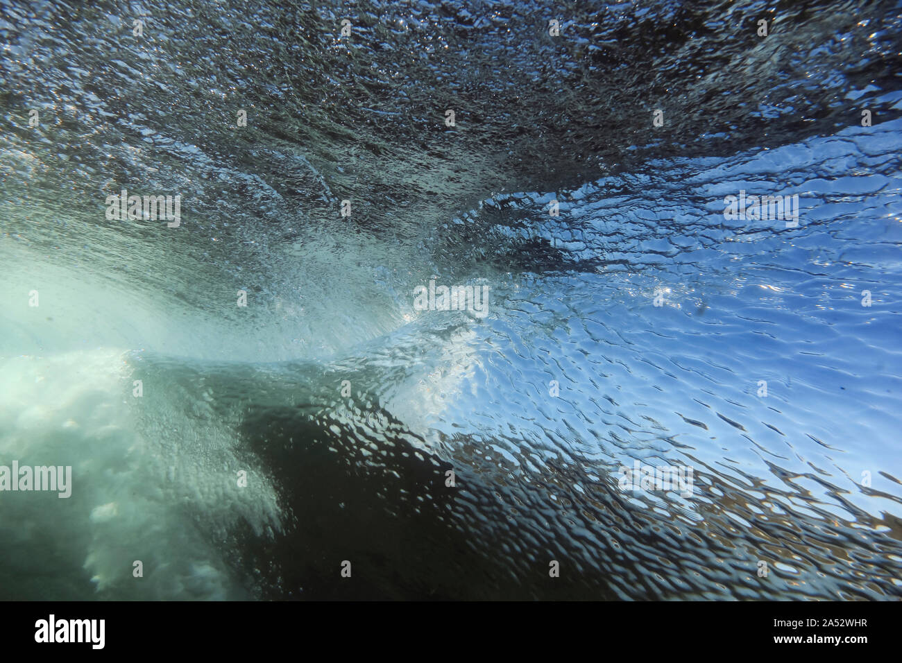 Underwater view man surfing wave hi-res stock photography and images ...