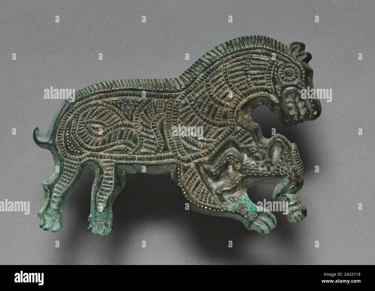 Wolf Attacking a Man, 400-300 BC Stock Photo - Alamy