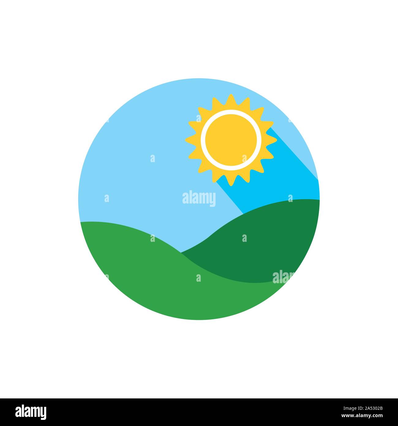 Sun design, summer nature tropical season holiday sunny weather and ...