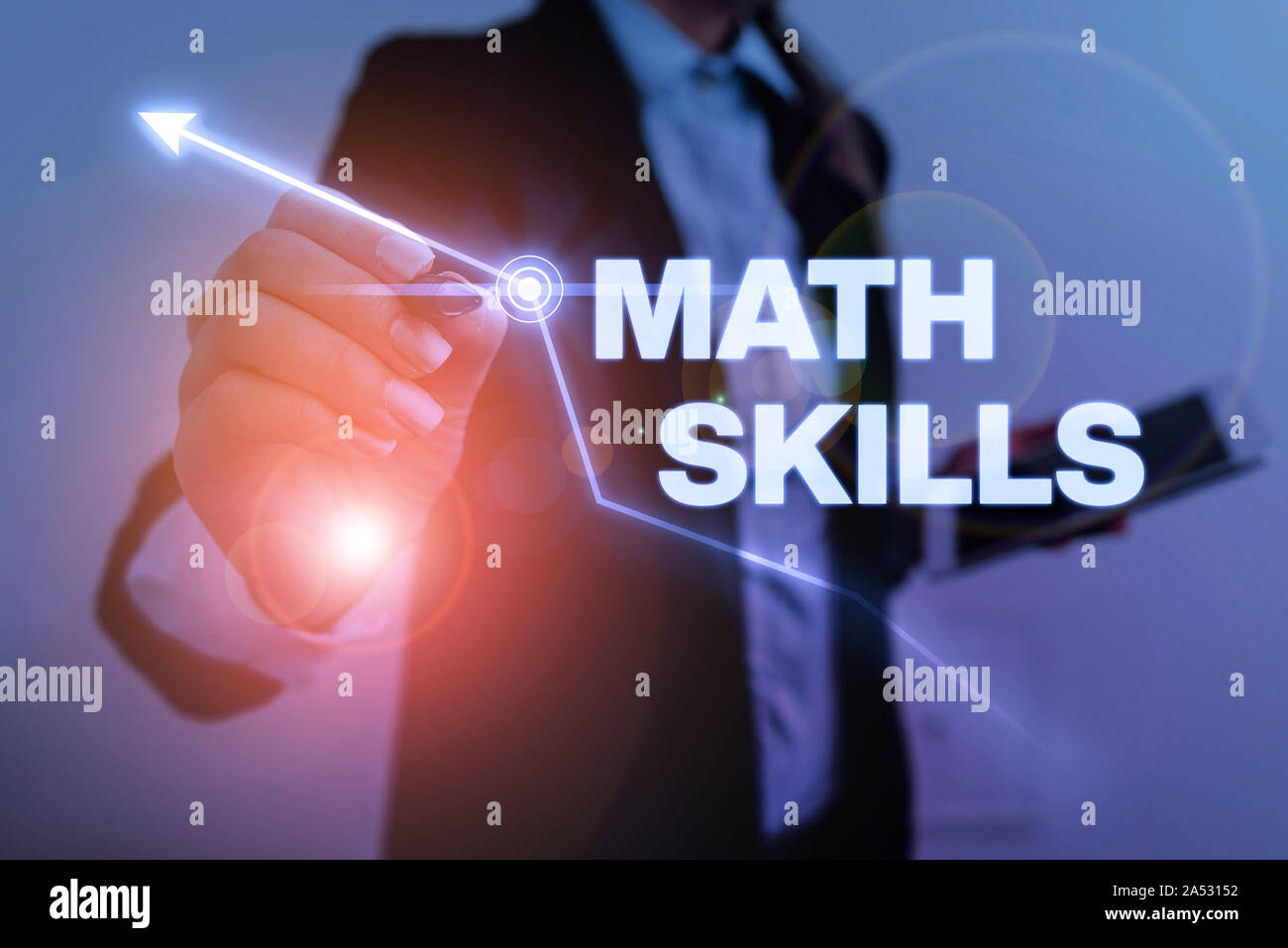 Text sign showing Math Skills. Business photo text starting to learn ...