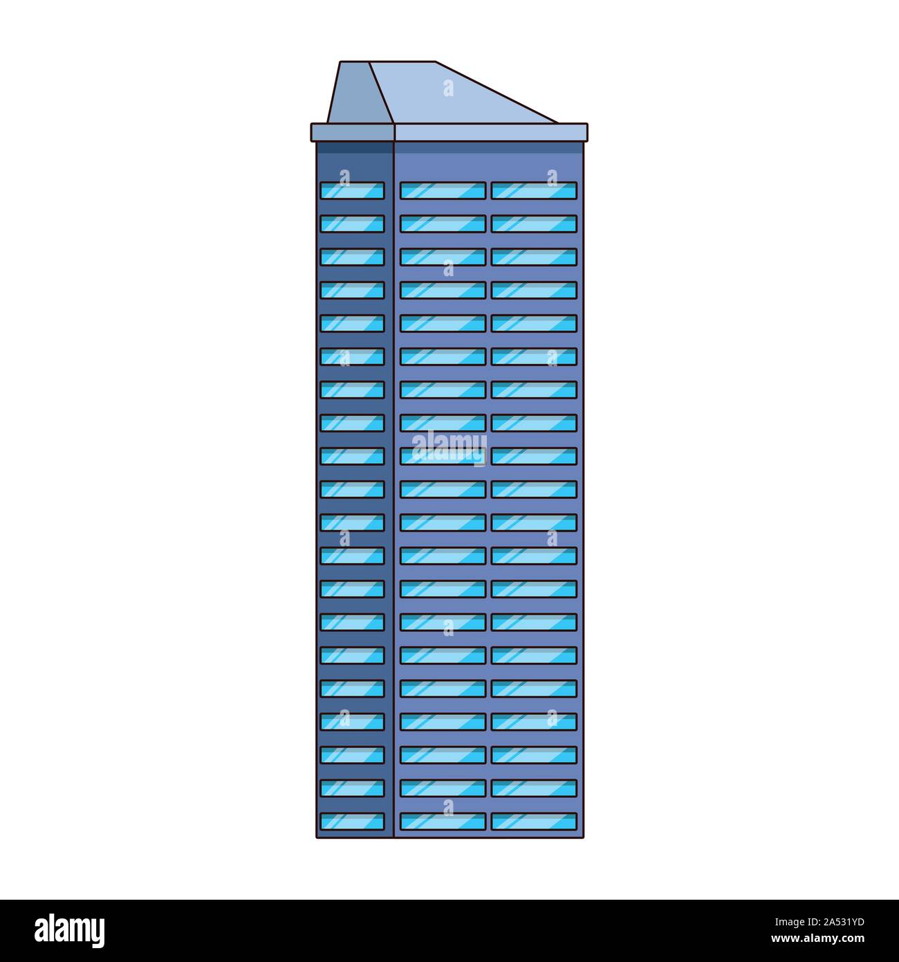 big building icon image, colorful design Stock Vector Image & Art - Alamy