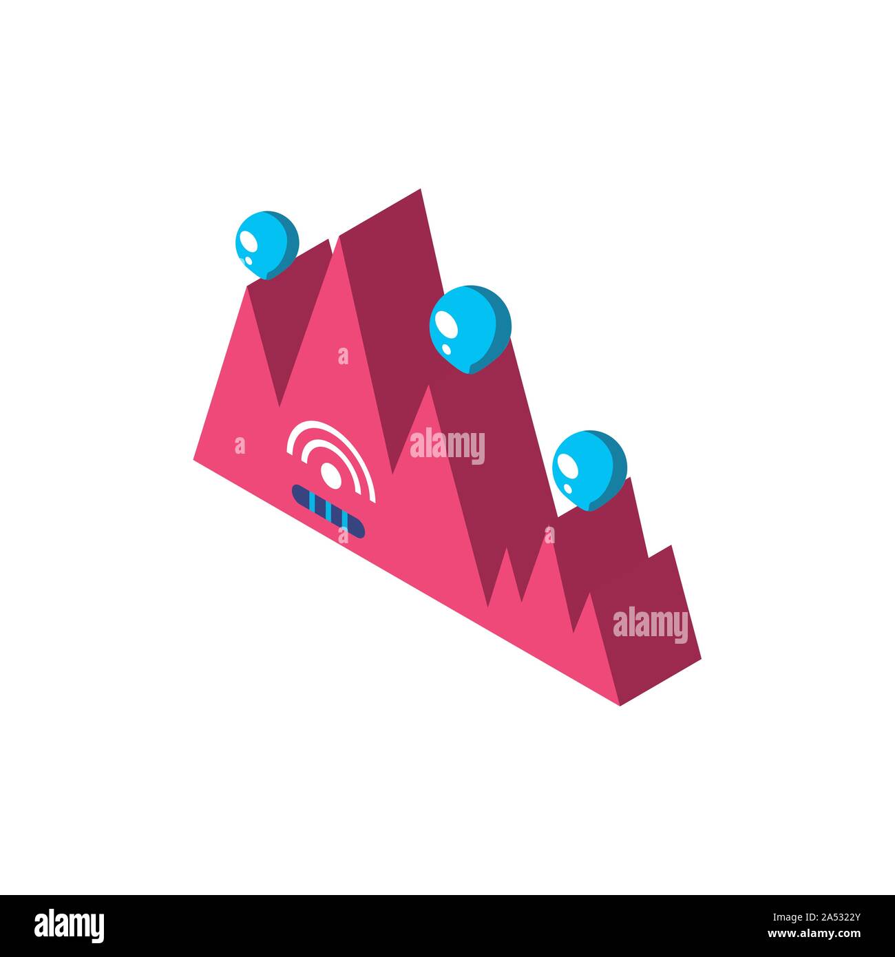 infographic icon design, Digital technology communication social media ...