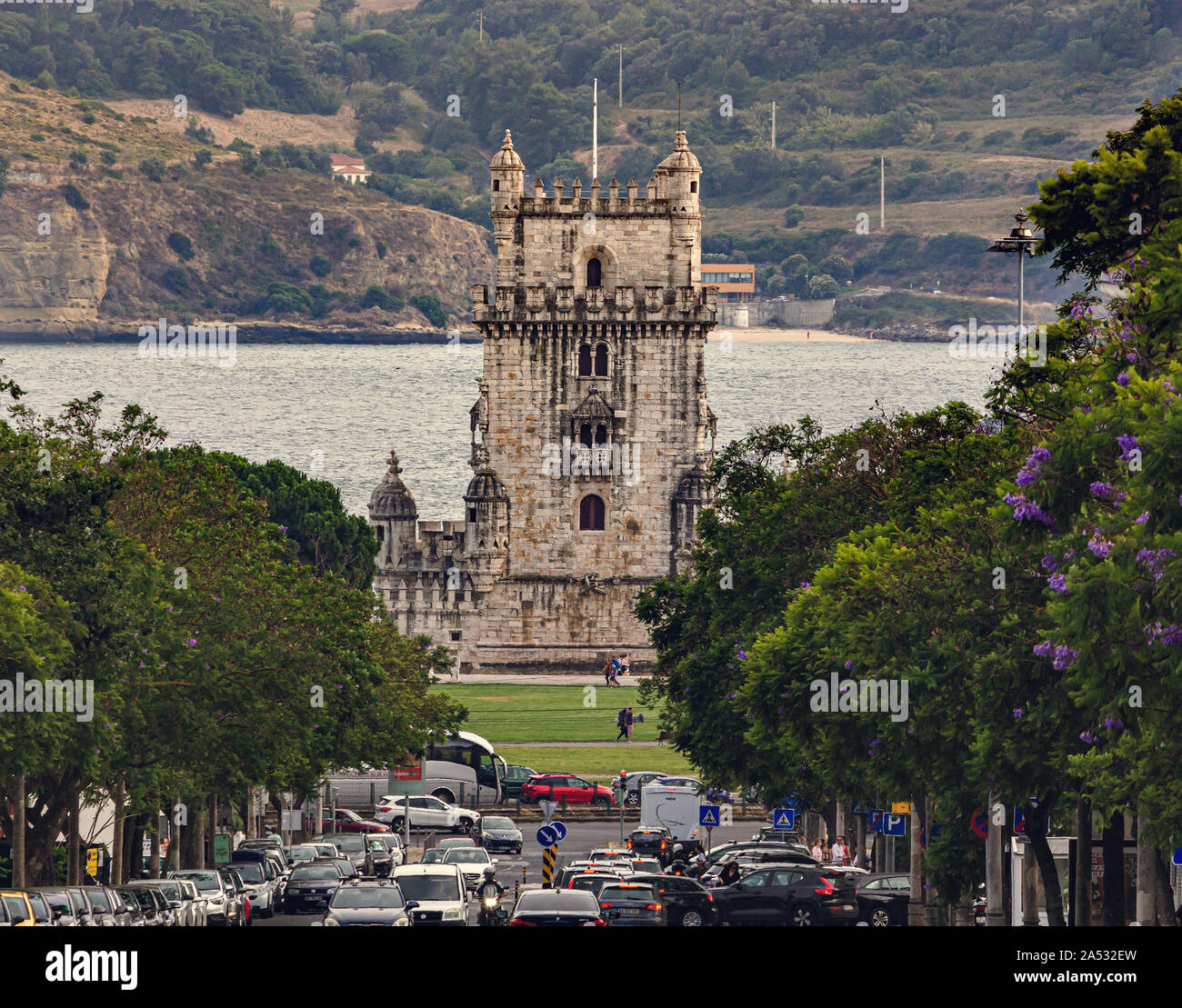 Belem Tower in Lisbon, National Monument, Portugal Stock Photo - Alamy