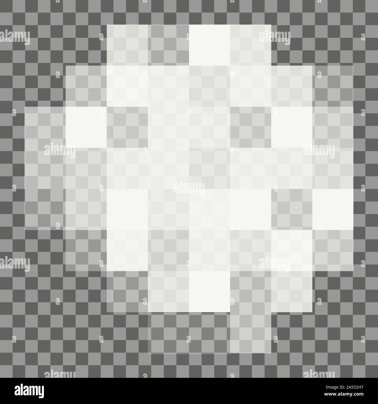 Blured grey squares censorship background. Censored picture vector ...