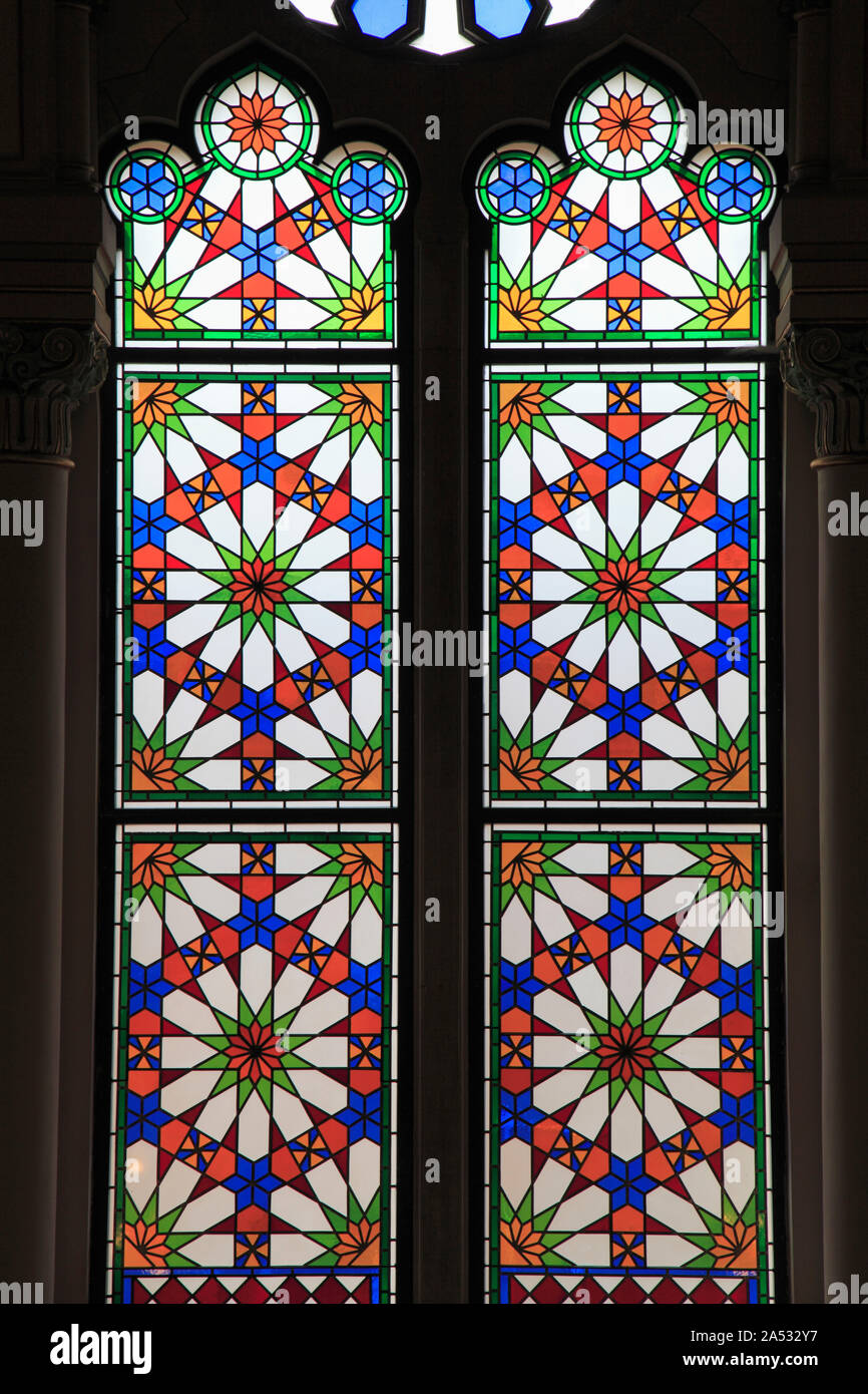 Bosnia and Herzegovina, Sarajevo, City Hall, Vijecnica, interior ...