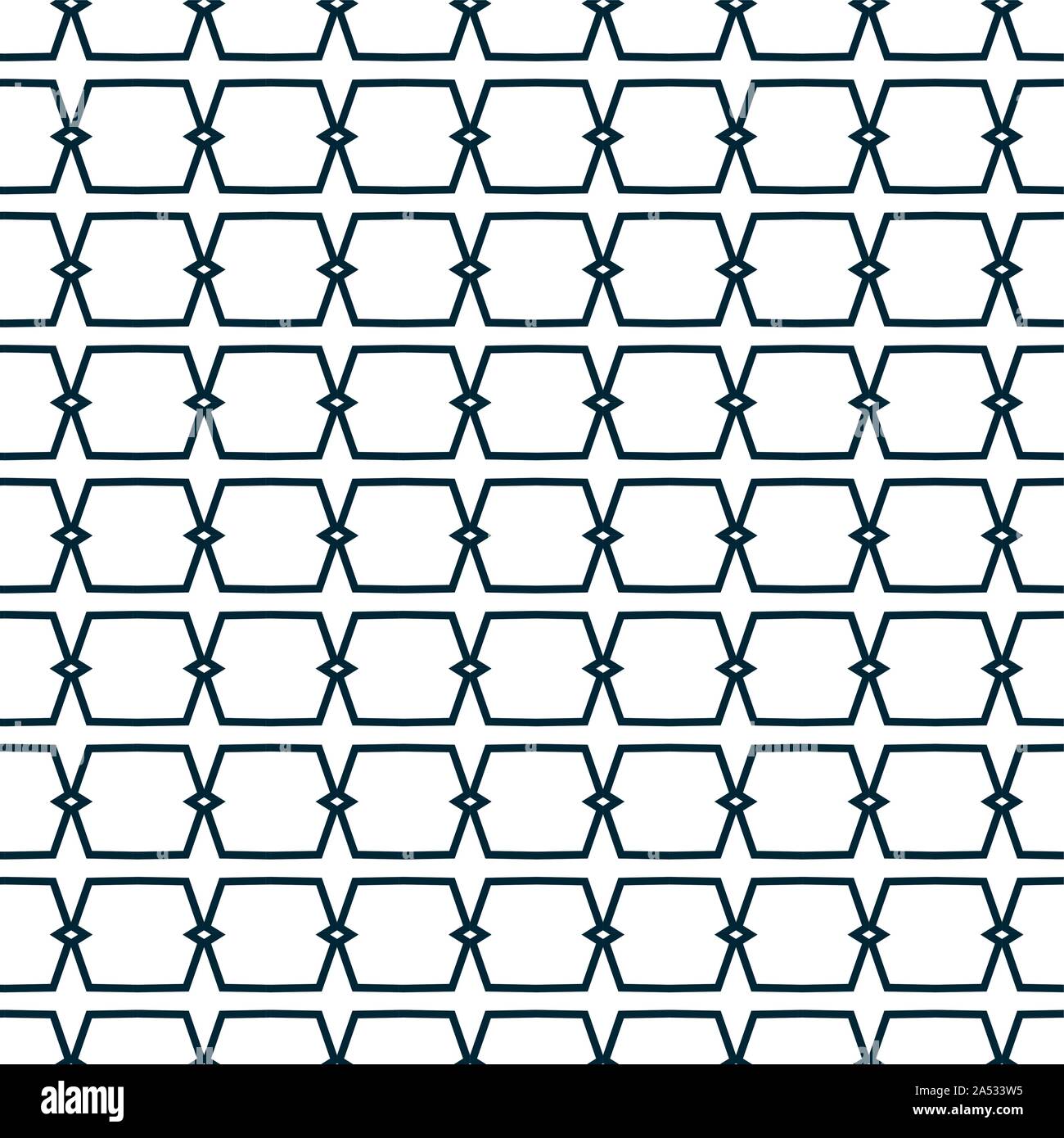 Geometric ornamental vector pattern. Seamless design texture Stock ...