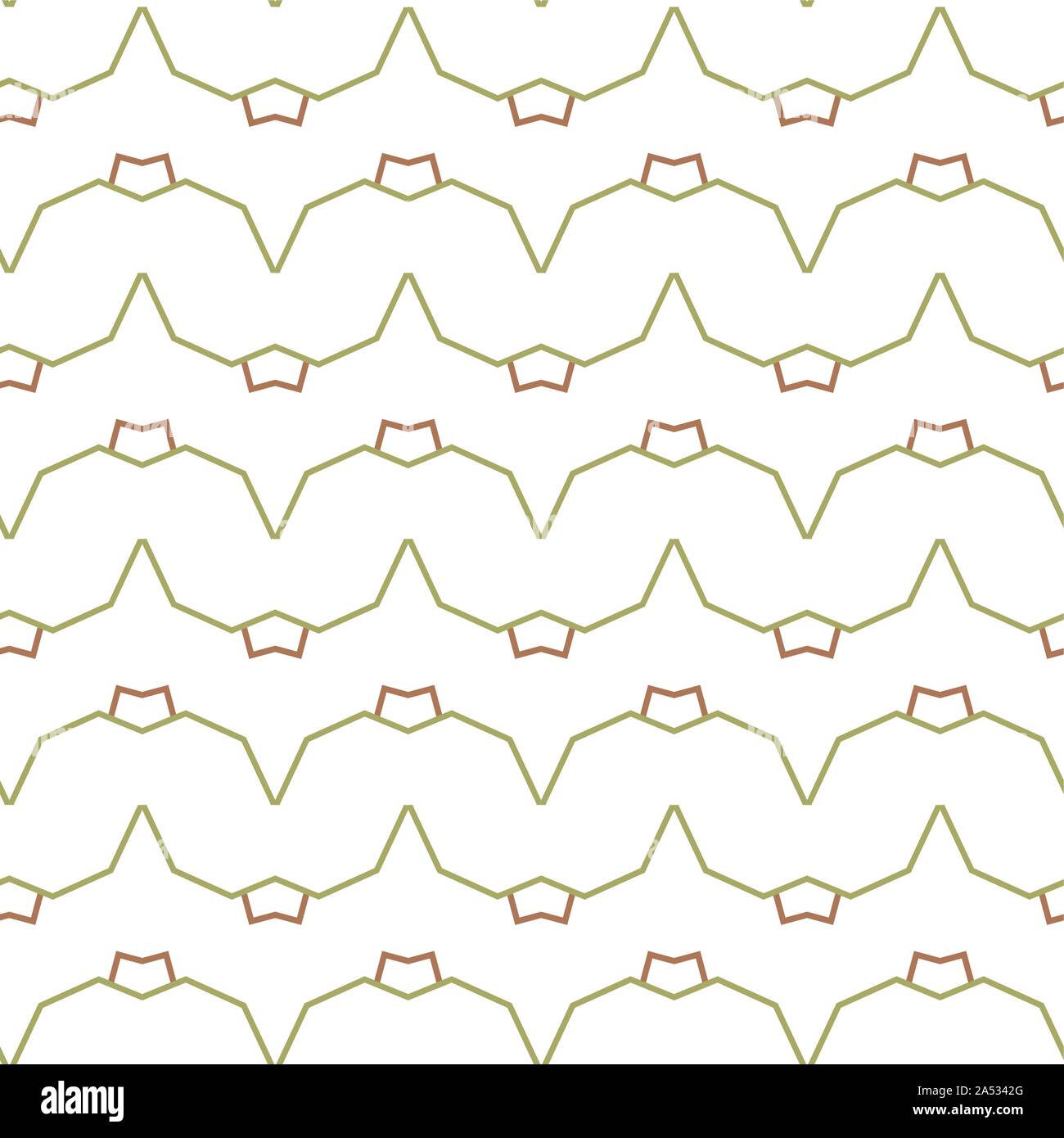 Geometric ornamental vector pattern. Seamless design texture Stock ...