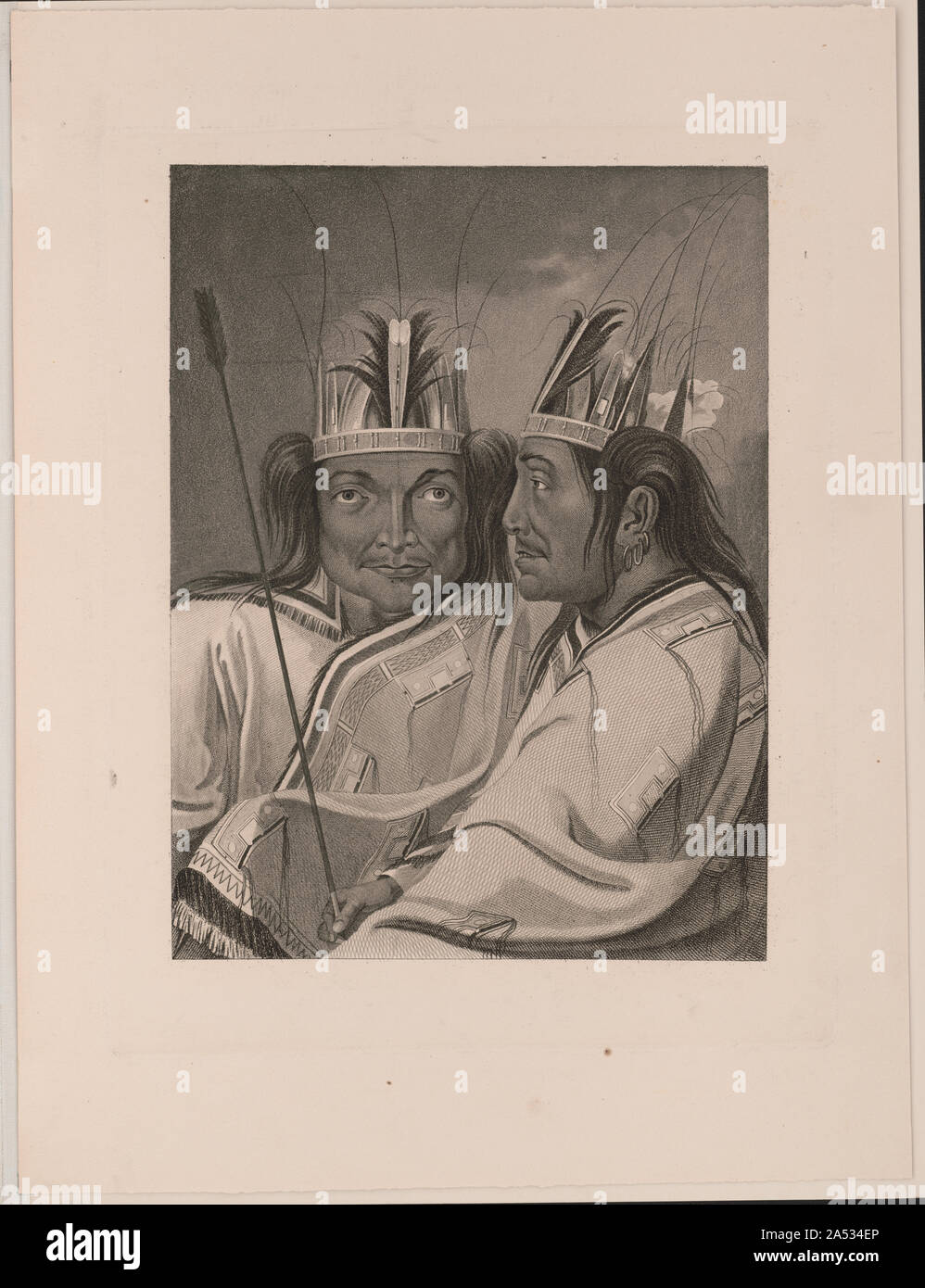 Two native men hi-res stock photography and images - Alamy