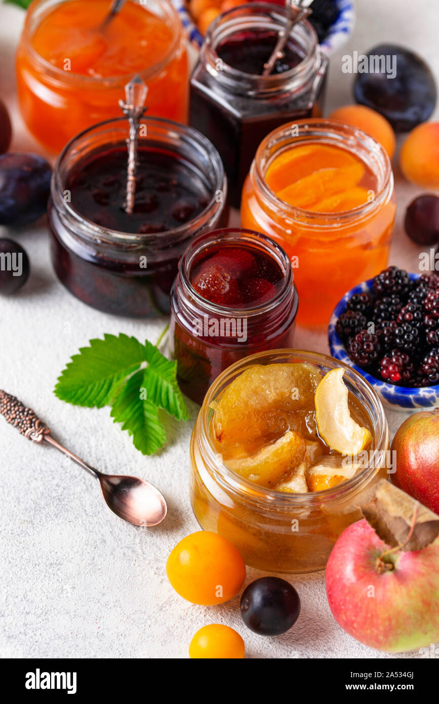 Various glass jars in different hi-res stock photography and images - Alamy