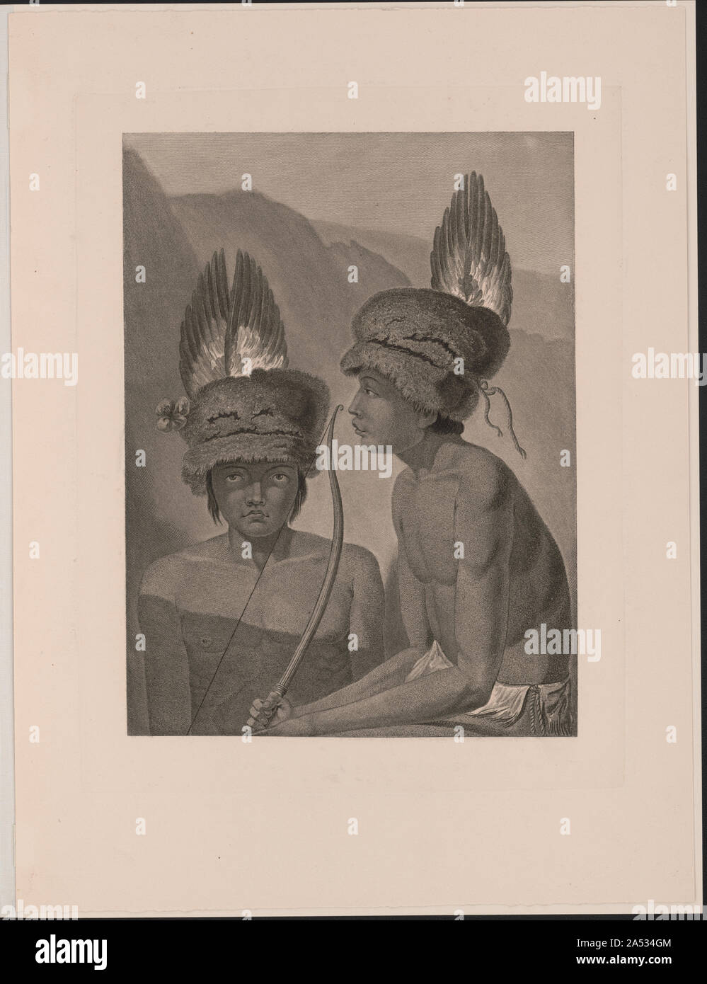 Two native men hi-res stock photography and images - Alamy