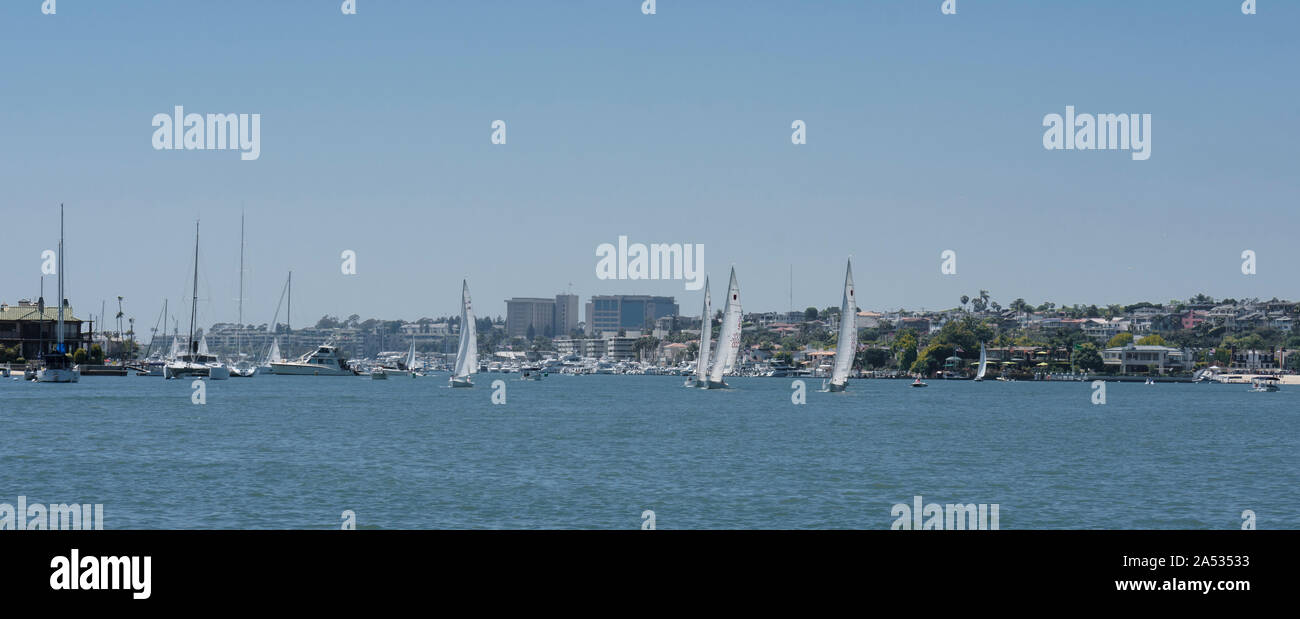 Balboa peninsula newport beach hi-res stock photography and images - Alamy