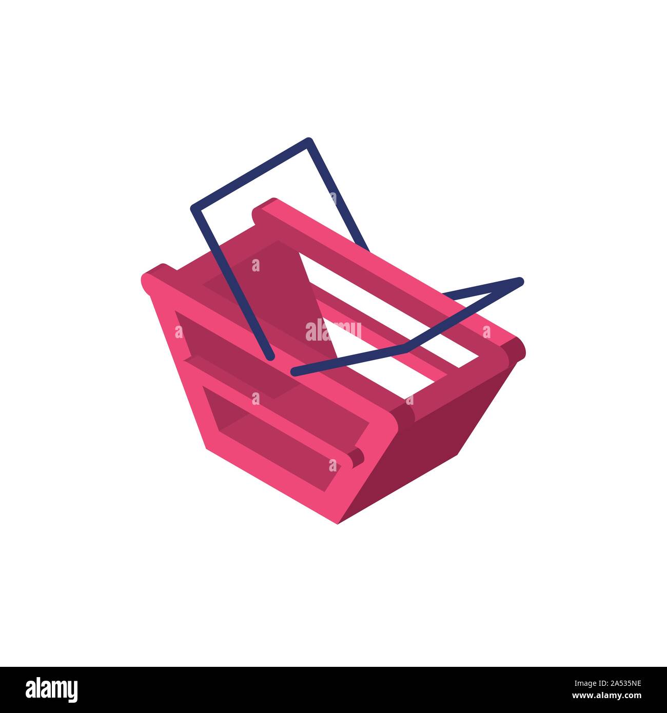 Basket icon design, shopping online ecommerce media market store, and ...