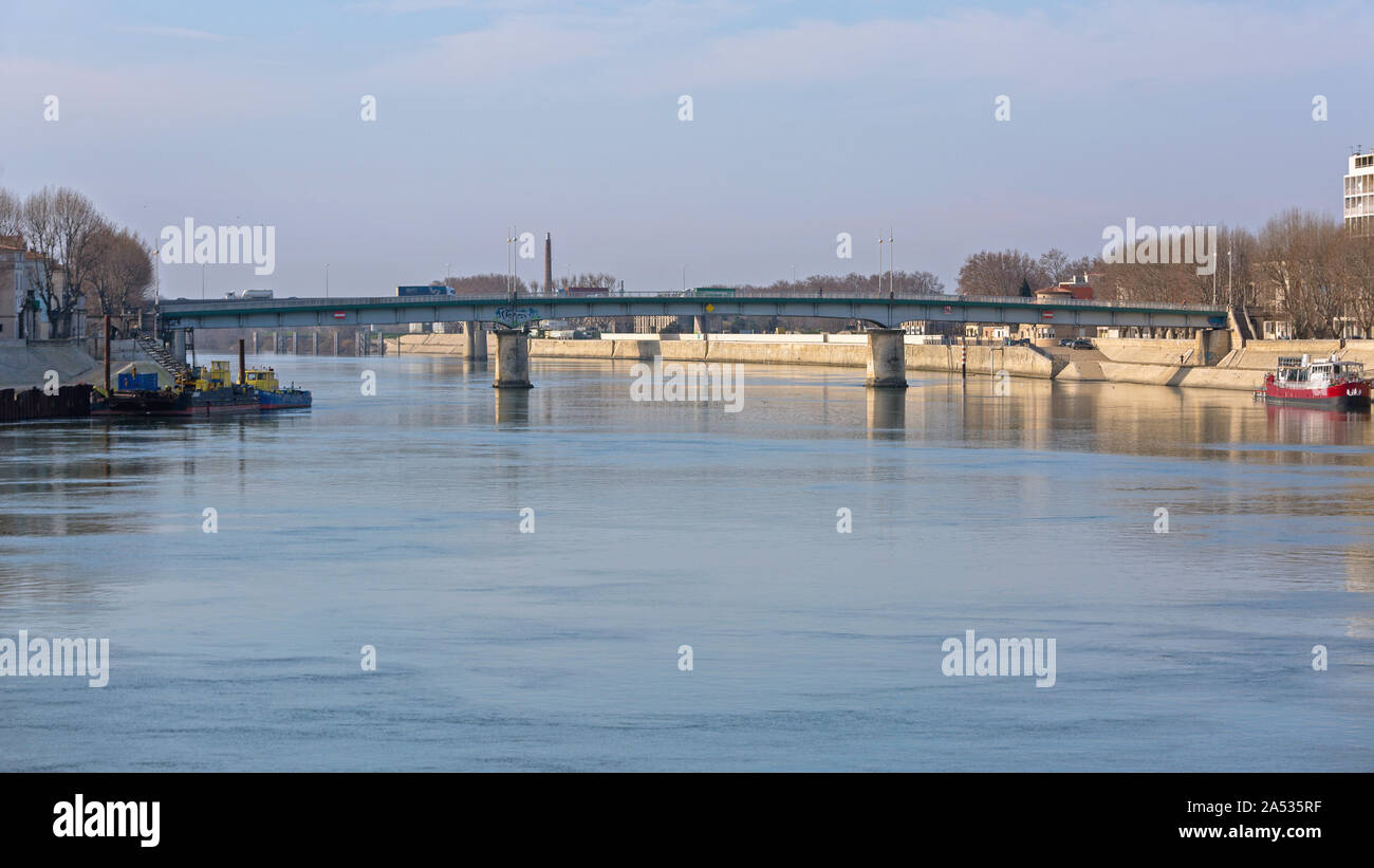 River rhone in arles hi-res stock photography and images - Alamy