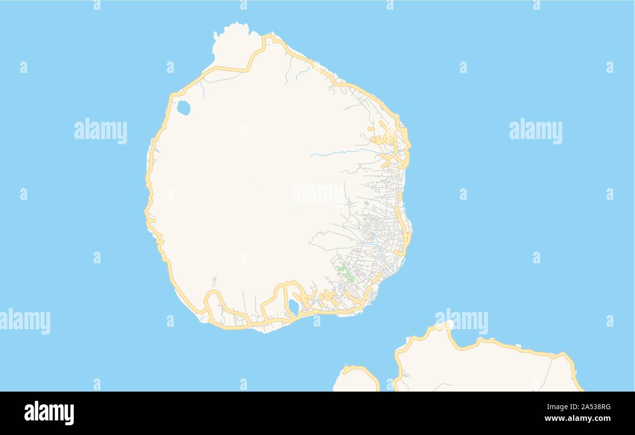 Printable street map of Ternate, Province North Maluku, Indonesia. Map ...