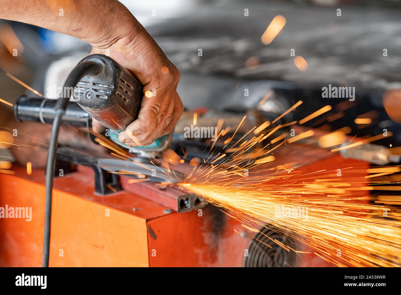 Industrial grinder hi-res stock photography and images - Alamy