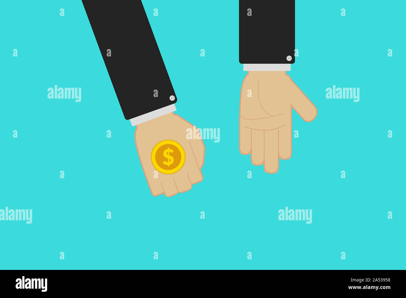 Hand Flipping A Coin High Resolution Stock Photography and Images - Alamy