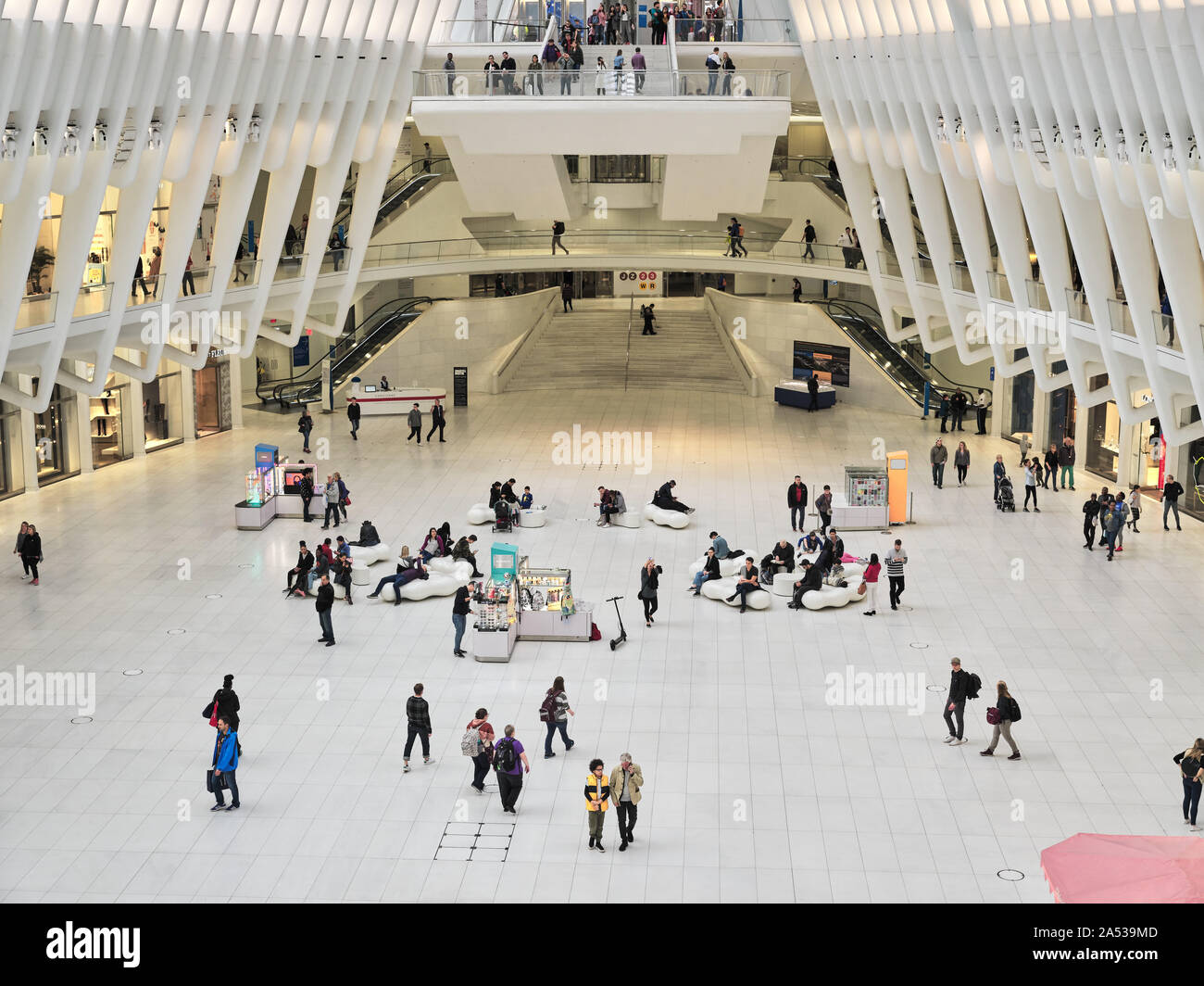 Centre commercial westfield world trade center hi-res stock photography ...