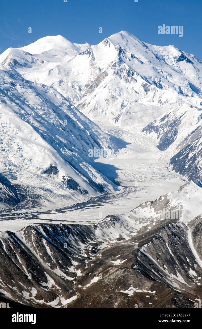 North America; United States; Alaska; Alaska Range Mountains; Denali ...