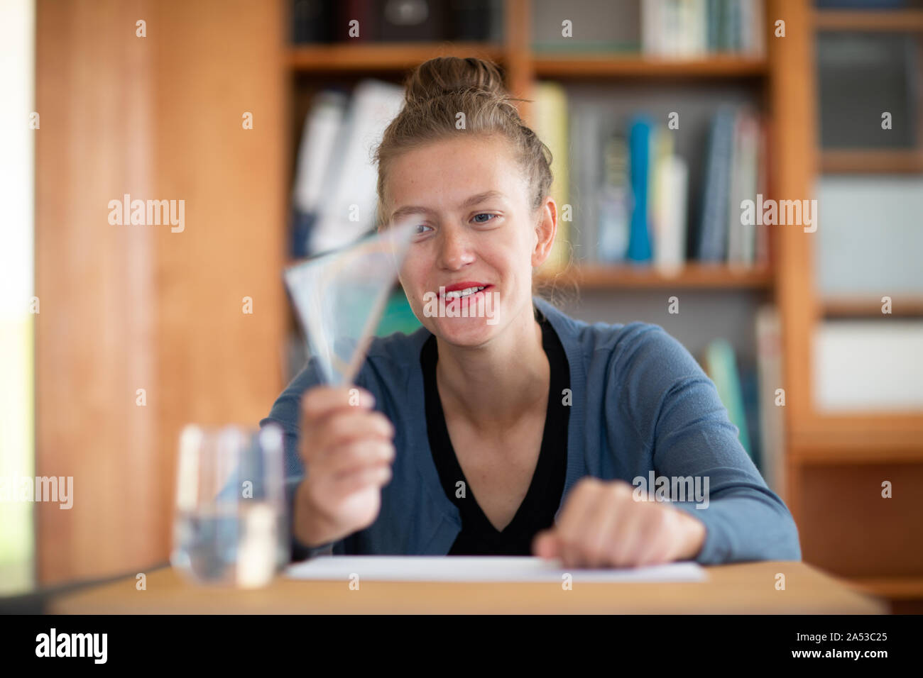 Learning to use a ruler hi-res stock photography and images - Alamy