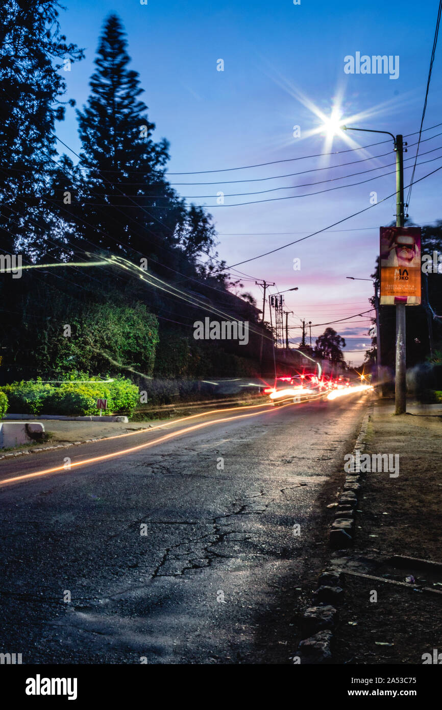 Car long exposure High Resolution Stock Photography and Images - Alamy