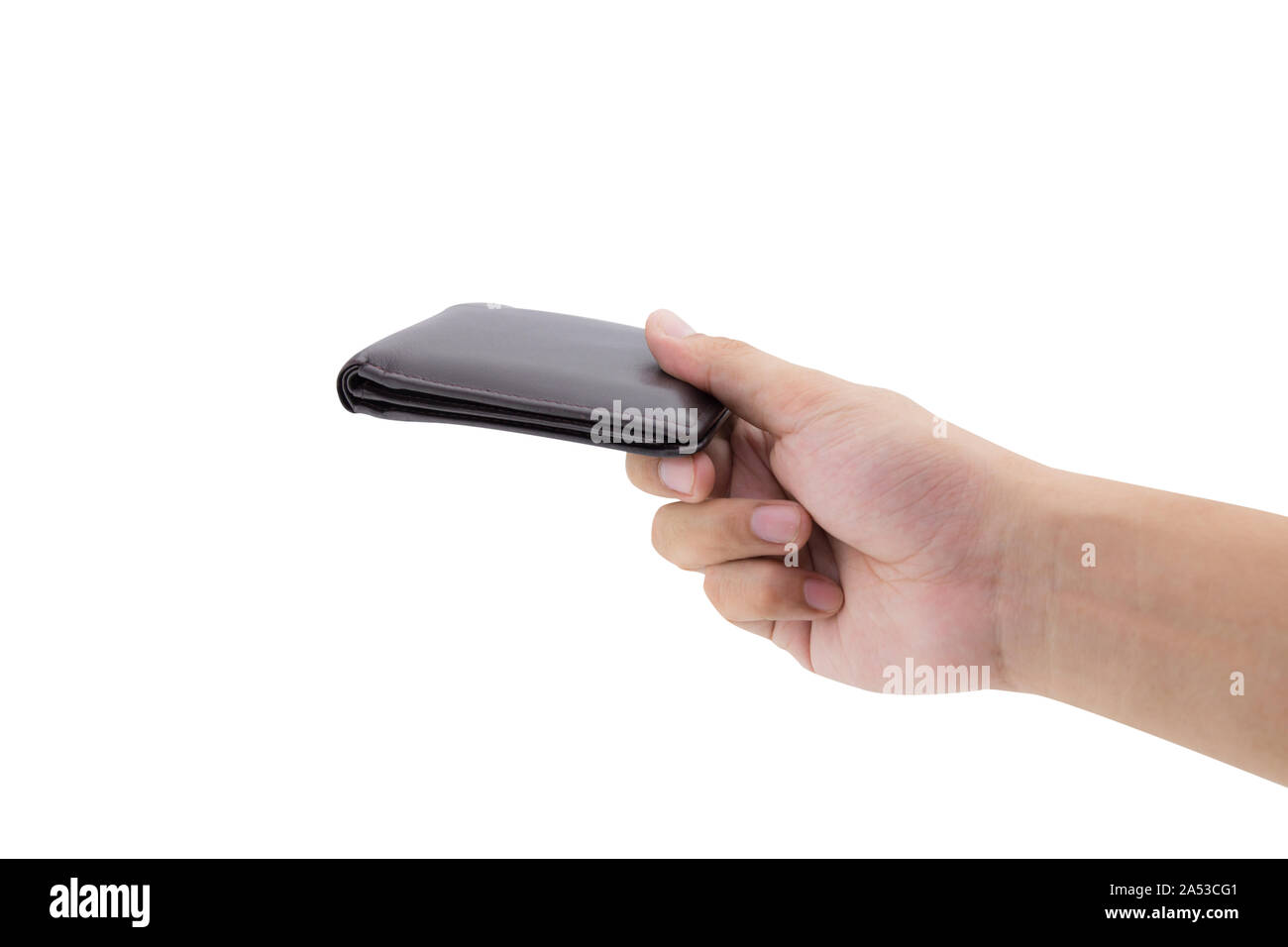 Hand holding wallet hi-res stock photography and images - Alamy