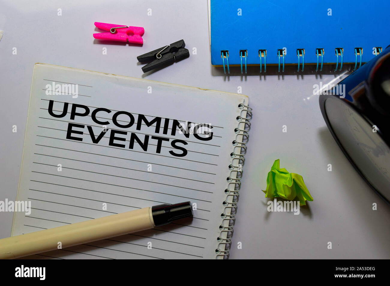 Upcoming social events hi-res stock photography and images - Alamy