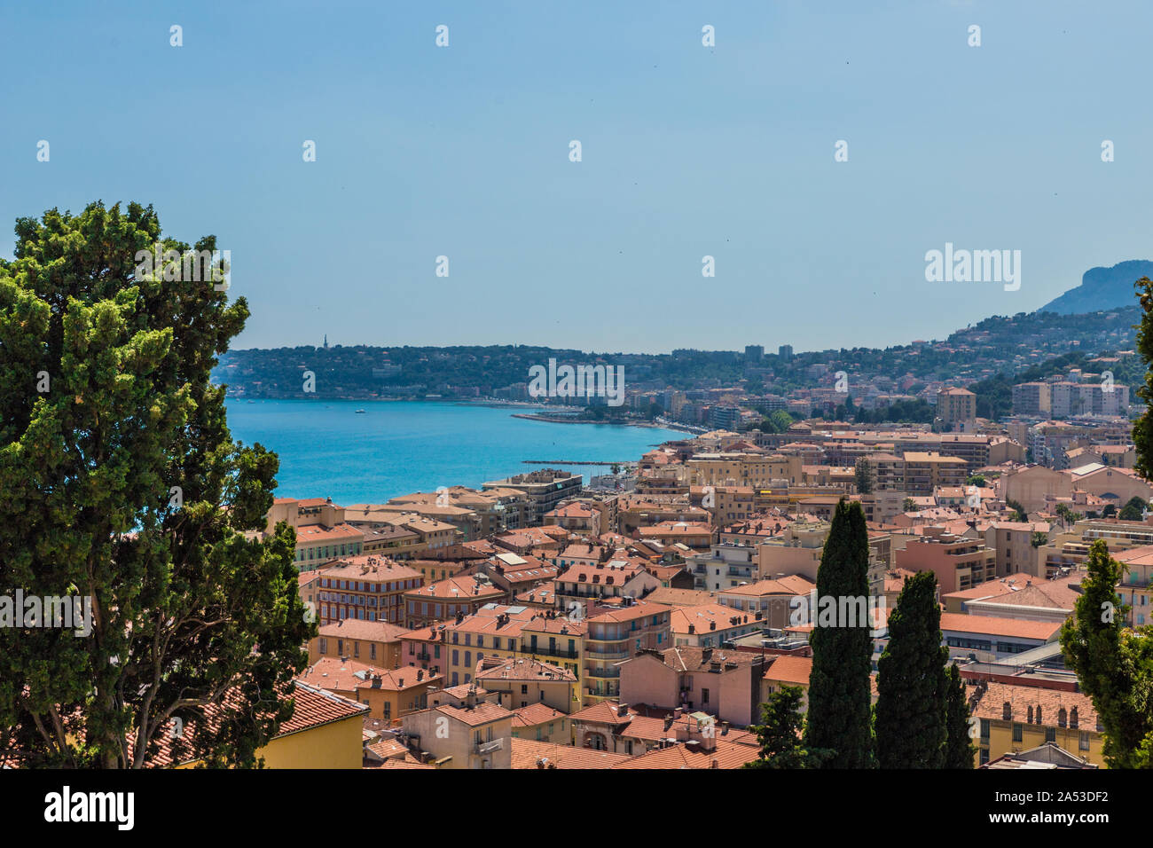 Menton aerial view hi-res stock photography and images - Alamy