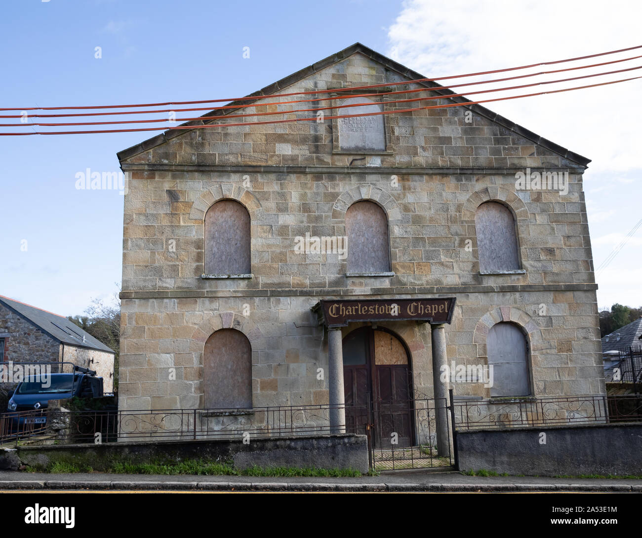 Charlestown Chapel in Cornwall, UK Stock Photo - Alamy
