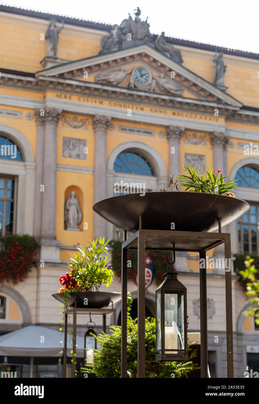 Lugano piazza riforma hi-res stock photography and images - Alamy