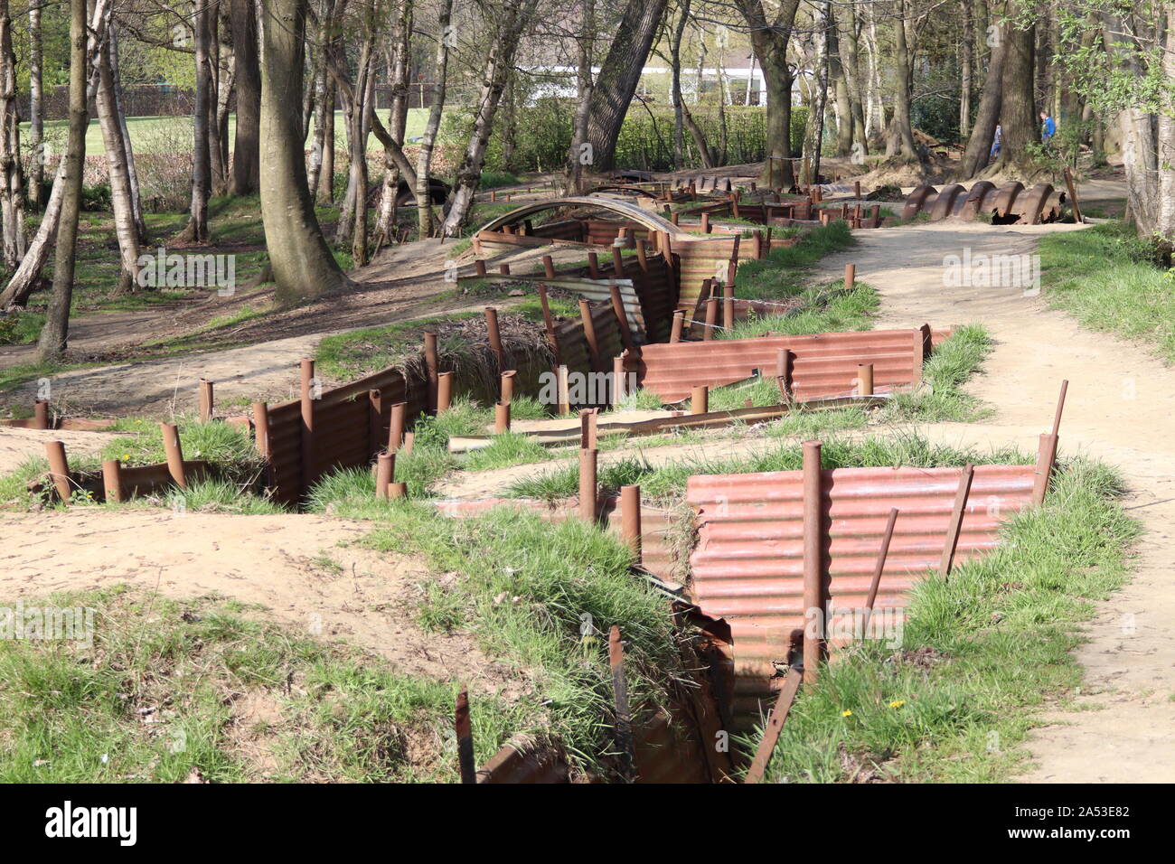 Ypres ieper ww1 battlefield 1914 1918 belgium hill hi-res stock ...