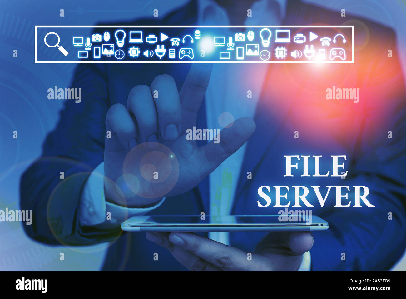 Word Writing Text File Server Business Photo Showcasing Device Which Controls Access To 3578