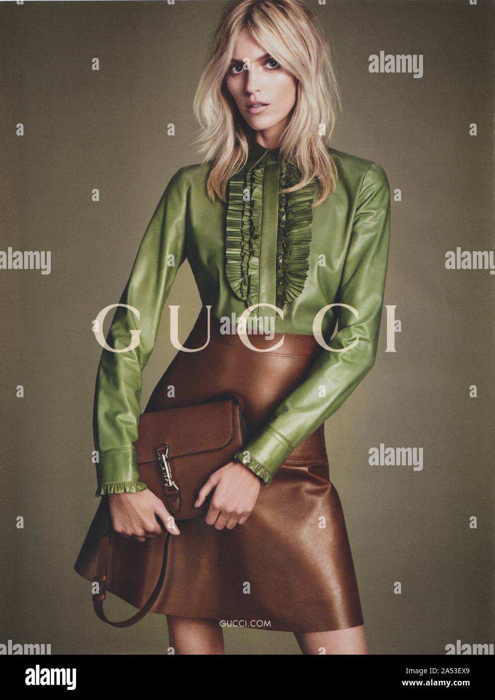 Gucci advert hi-res stock photography and images - Alamy