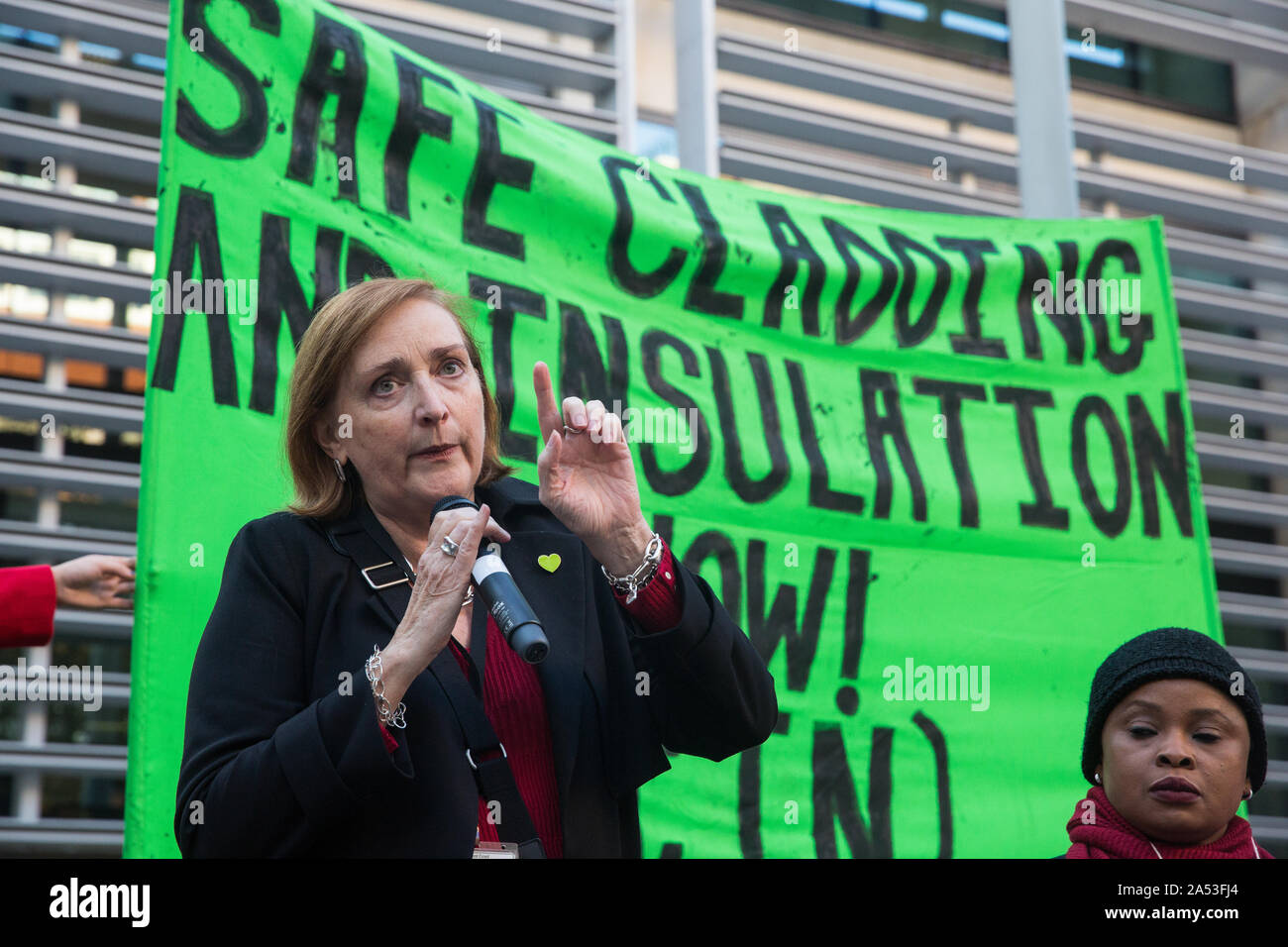 London, UK. 17 October, 2019. Emma Dent Coad, Labour MP for the ...