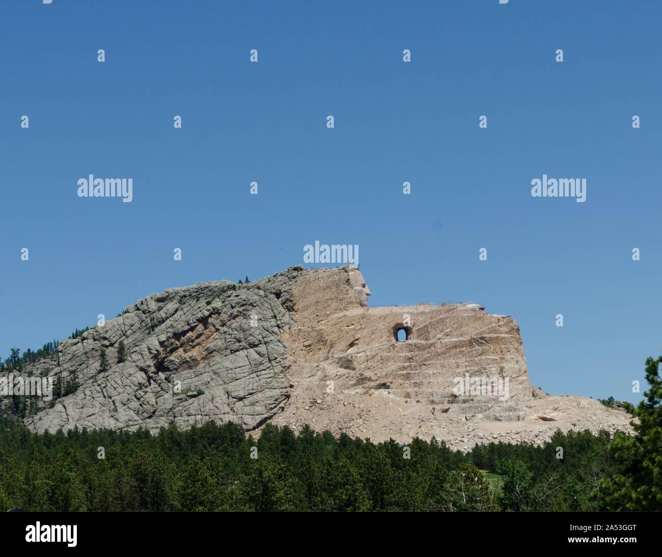 Crazy Horse Memorial Time Lapse