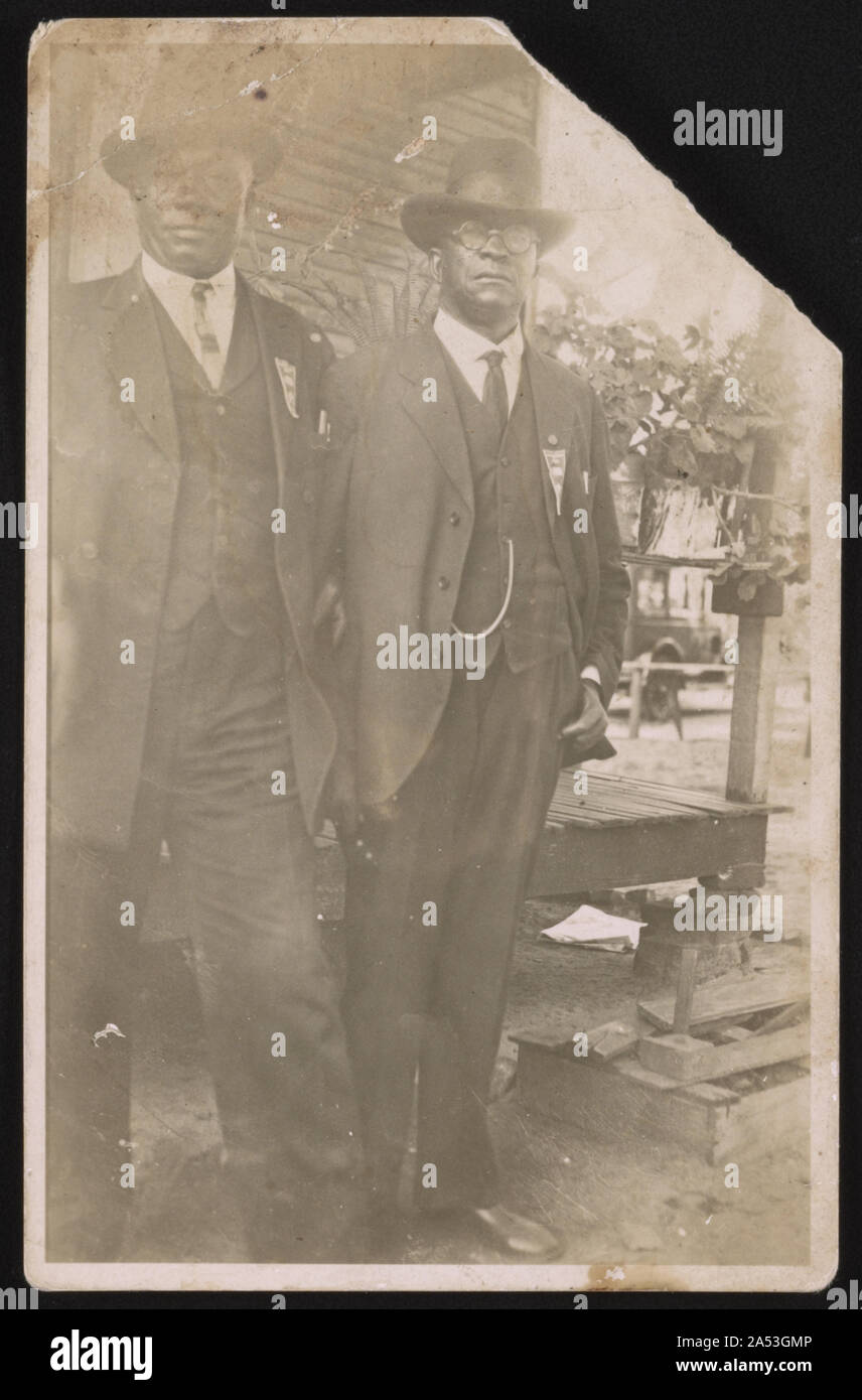 Two unidentified men standing hi-res stock photography and images - Alamy