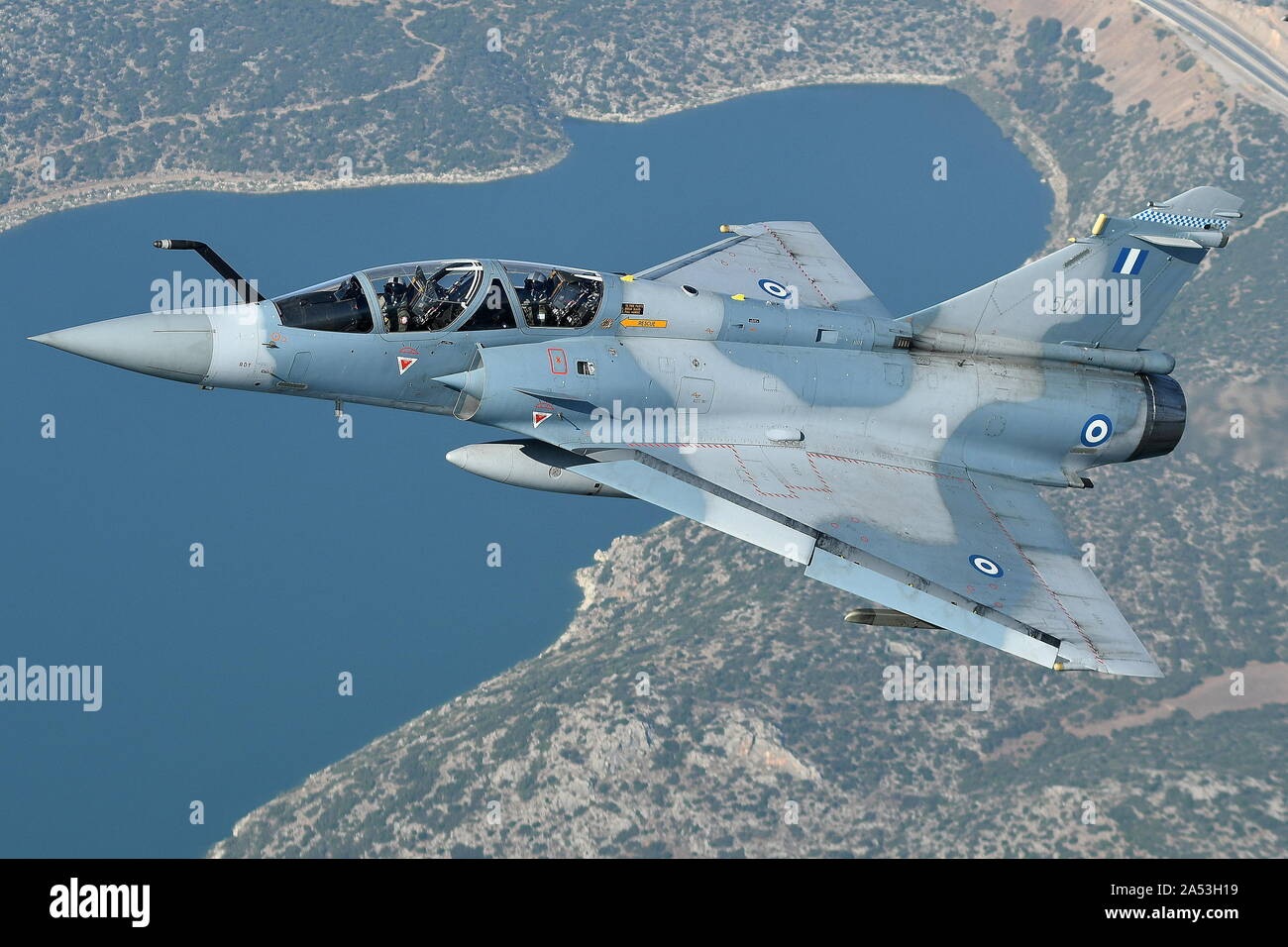 DASSAULT MIRAGE 2000-5BG OF 331 SQUADRON GREEK AIR FORCE Stock Photo ...