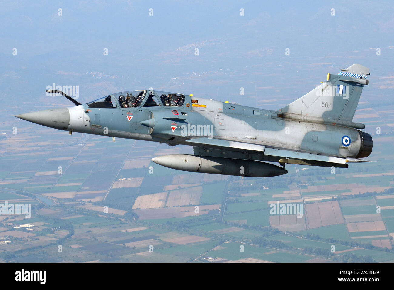 DASSAULT MIRAGE 2000-5BG OF 331 SQUADRON GREEK AIR FORCE Stock Photo ...