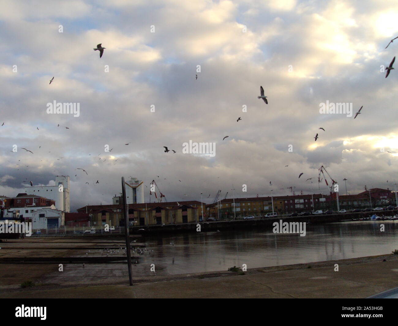 Santander port hi-res stock photography and images - Alamy