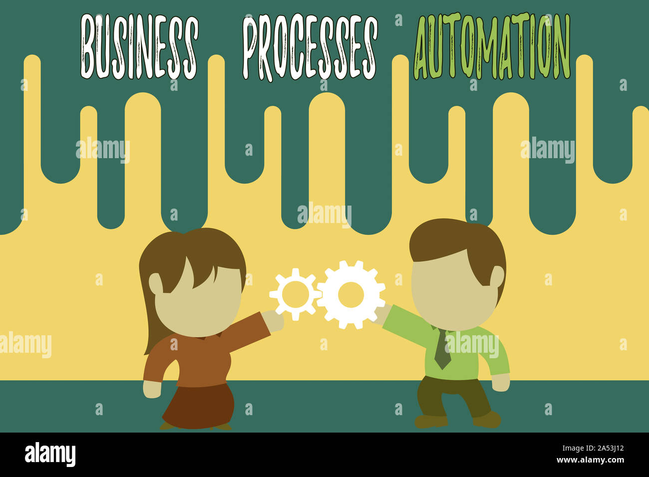 Handwriting Text Writing Business Processes Automation Conceptual
