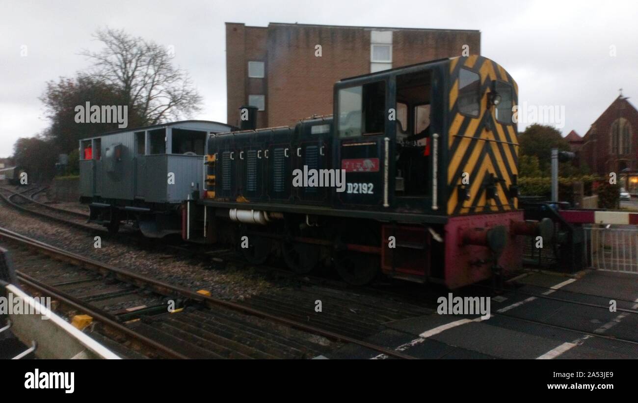 Dartmouth Steam Railway GWR Class 03 D2192 " Titan " and guard wagon ...