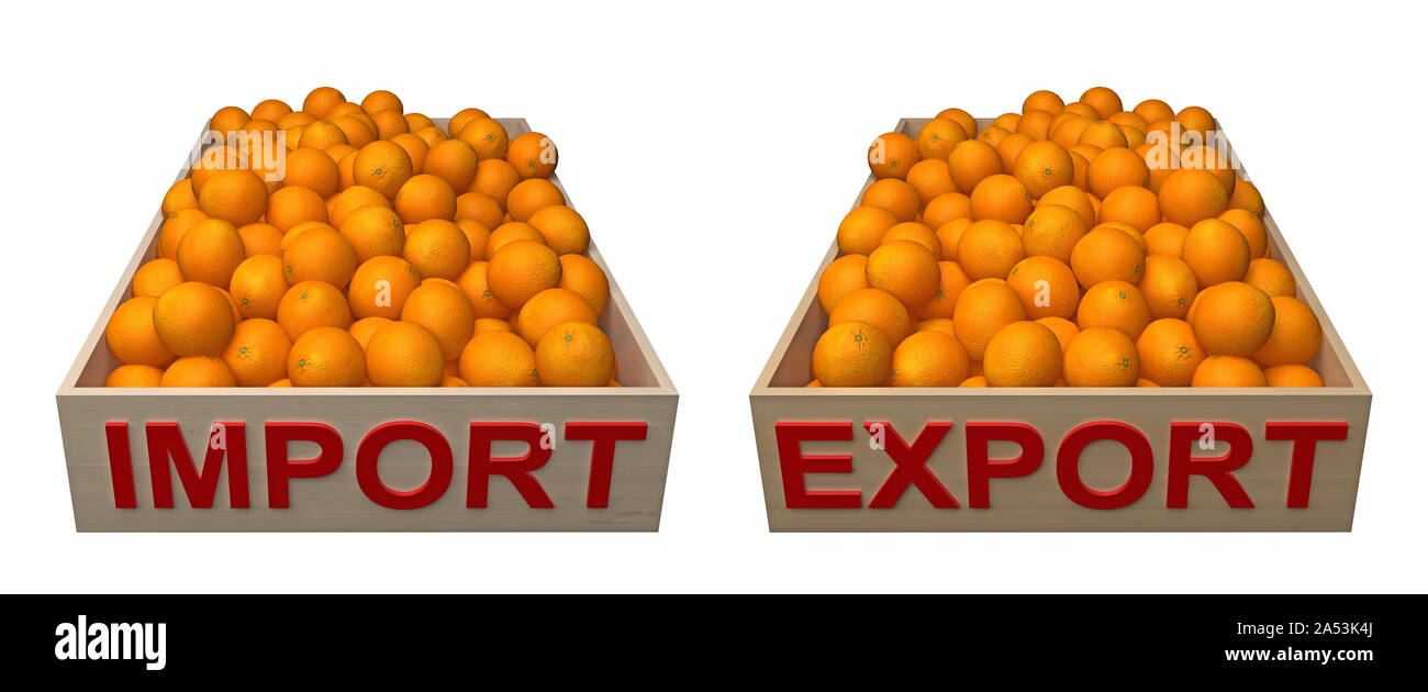 Import export cartoon hi-res stock photography and images - Alamy