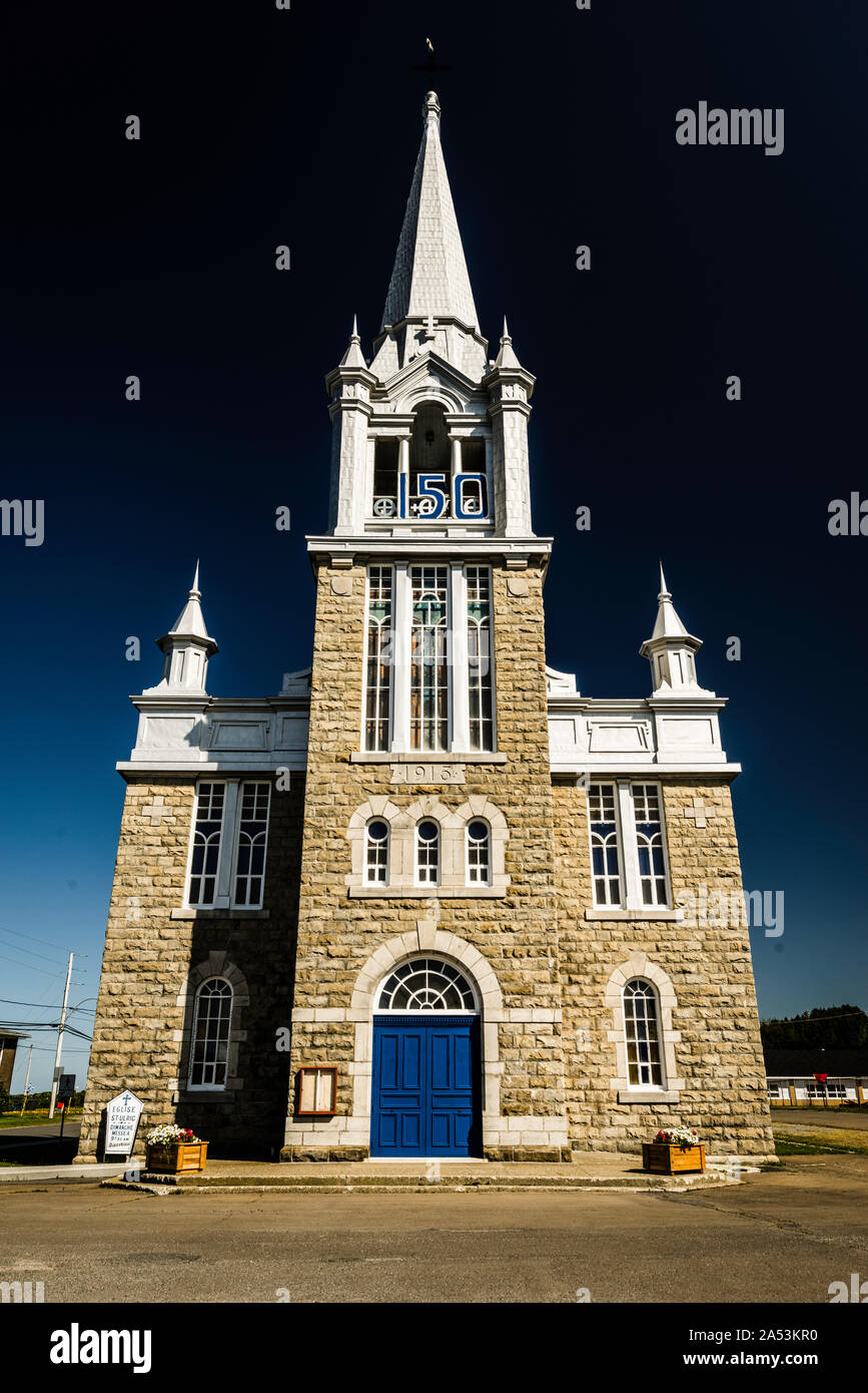 Catholic Church Saint-Ulric, Quebec, CA Stock Photo - Alamy