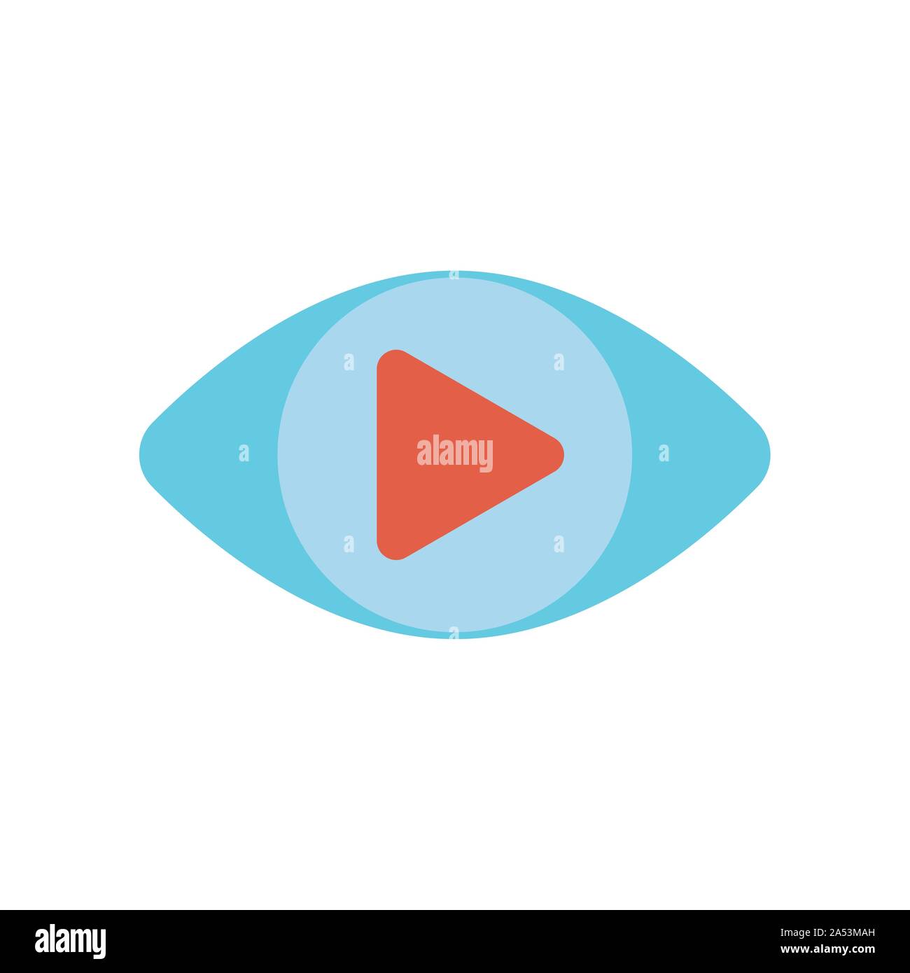 Eye icon, Social media multimedia apps communication digital marketing ...