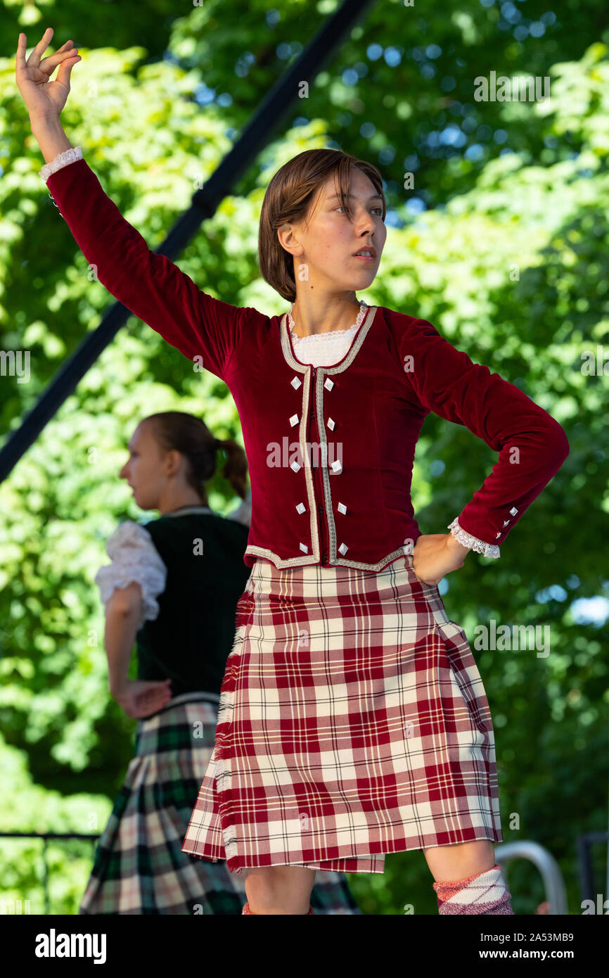 St. Louis, Missouri, USA - August 24, 2019: Festival of Nations, Tower ...